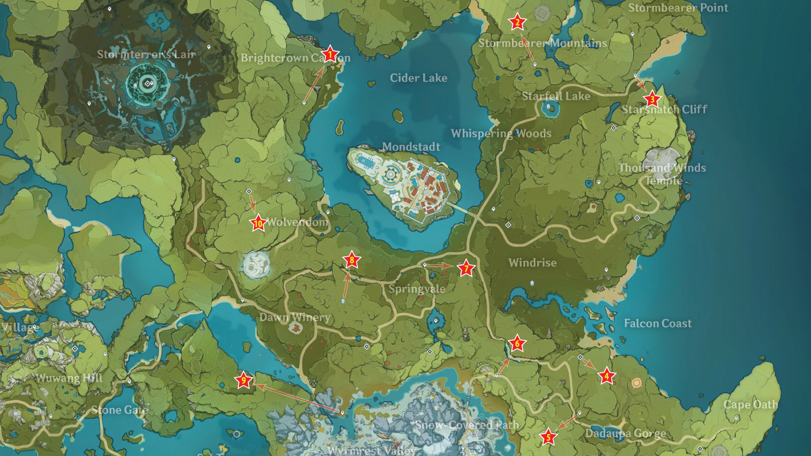 Genshin Impact All Shrine Of Depths Locations In Mondstadt And How To Genshin Impact All Shrine Of Depths Locations In Mondstadt And How To